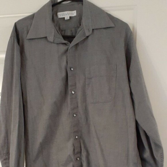 Perry Ellis | Shirts | Mens Perry Ellis Long Sleeve Button Down Large 6 ...